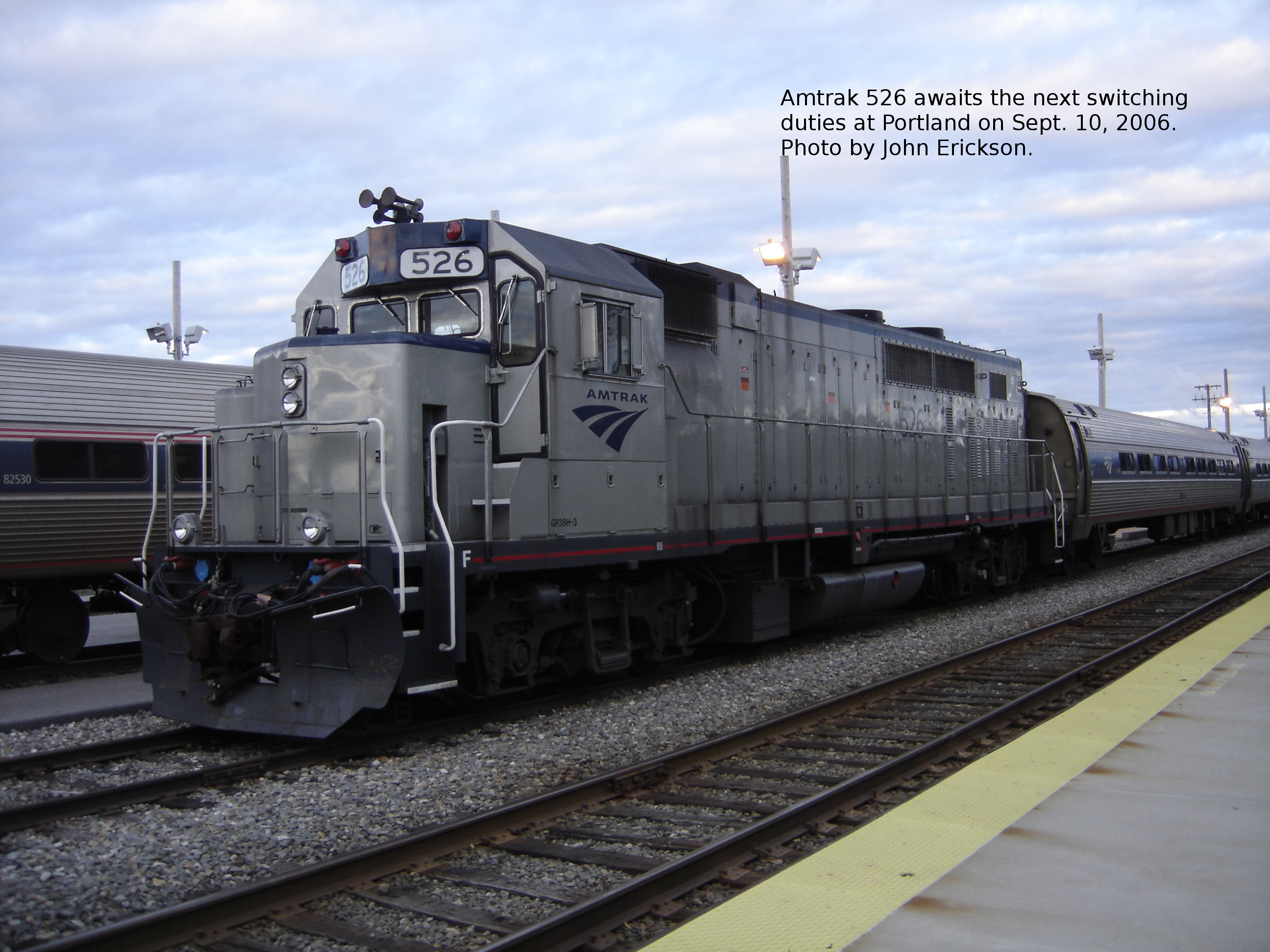Amtrak Engine 520 - 527